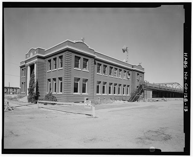 13. VIEW TO THE NORTH - Union Pacific Railroad Warehouse,...