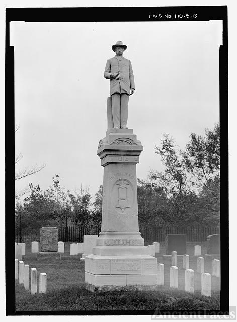 FRONT OF GRAND ARMY OF THE REPUBLIC MONUMENT, SECTION H....
