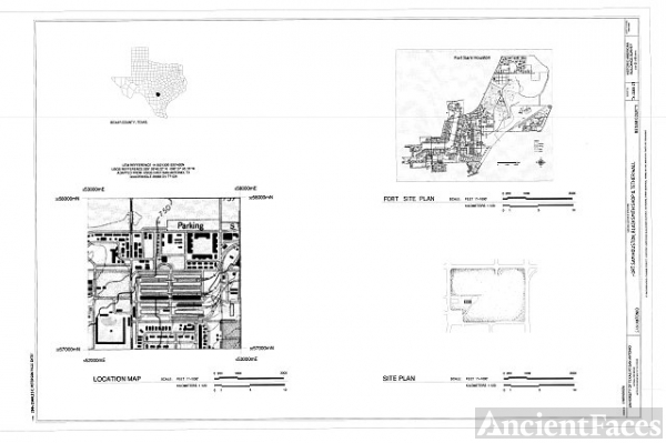Location Map & Site Plan - Fort Sam Houston, Blacksmith...