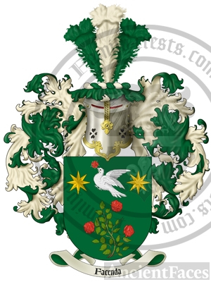Facenda family crest