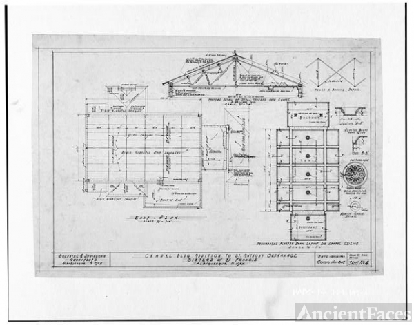 4. Ibid., ROOF PLAN AND ORNAMENTAL PLASTER DETAILS - St....