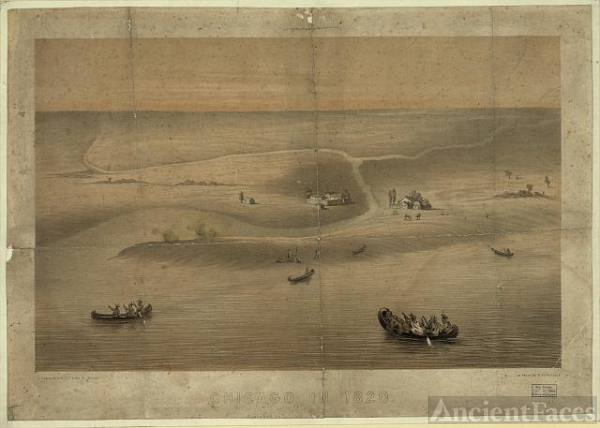 Chicago in 1820