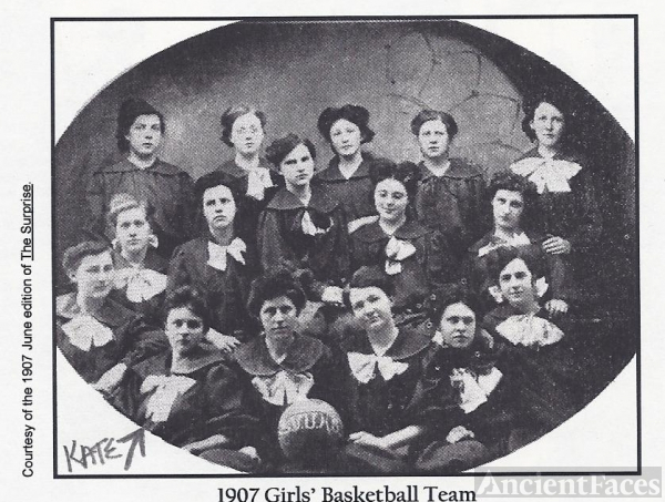 Catherine Fritz 1907 Girl's Basketball Team