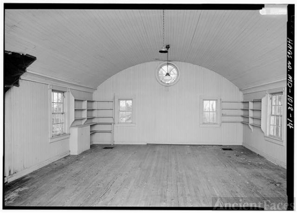 14. INTERIOR VIEW, SECOND FLOOR, LOOKING SOUTH TOWARDS...