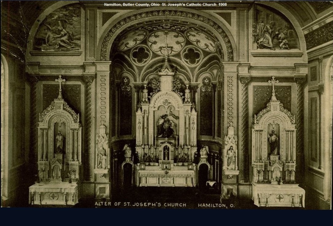 St. Joseph's Catholic Church Alter, 1908