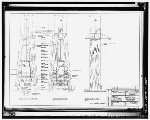 186. Photocopy of drawing (1975 demolition drawing by the...