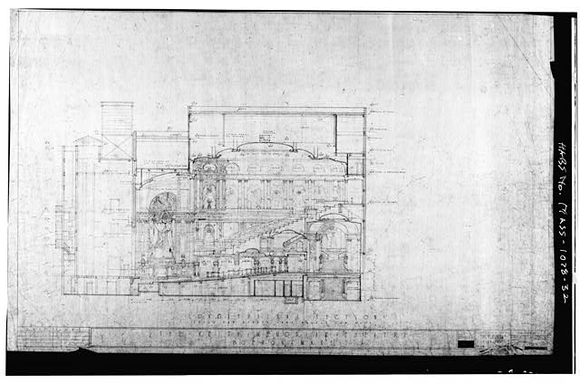 32. Photocopy of blueprint (original in HABS files)...