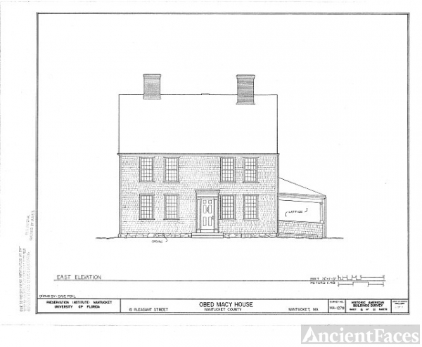 HABS MASS,10-NANT,98- (sheet 6 of 11) - Obed Macy House,...