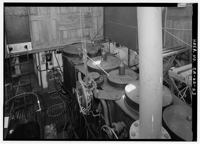 23. Upper engine room, looking aft. - Steam Tug HERCULES,...