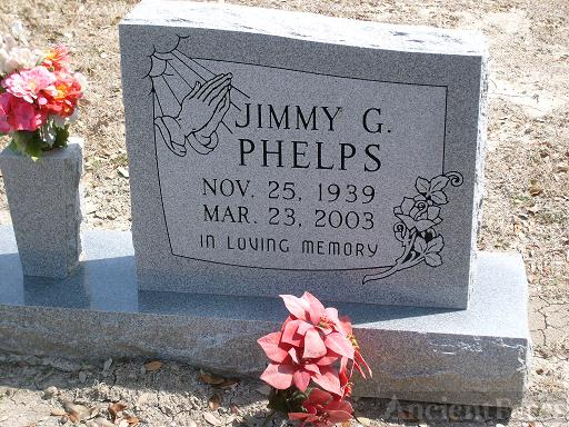 Jimmy G Phelps headstone
