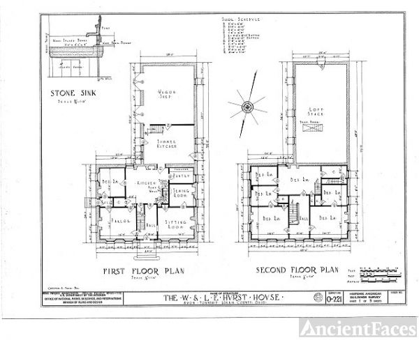 HABS OHIO,47-____,1- (sheet 1 of 5) - W. & L. E. Hurst...