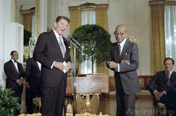 Eubie Blake and Ronald Reagan