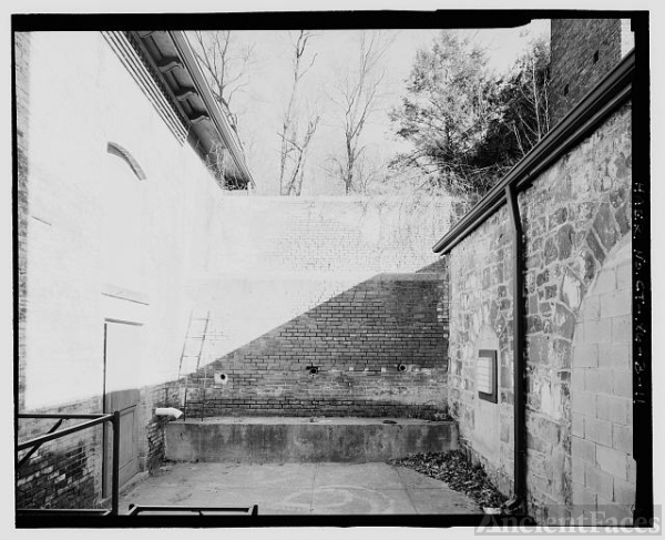 11. Enclosure between old and new sections of Armory...