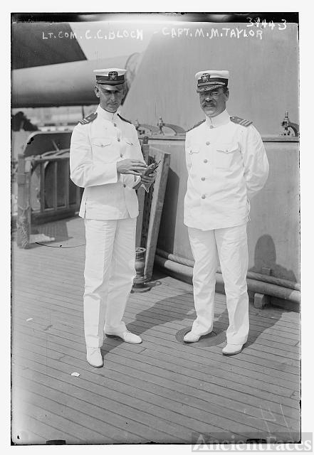 Lt. Com. C.C. Blcok, and Capt. M.M. Taylor