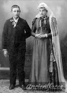 Nicholaus & Mary (Dehen) Barthel, 1893