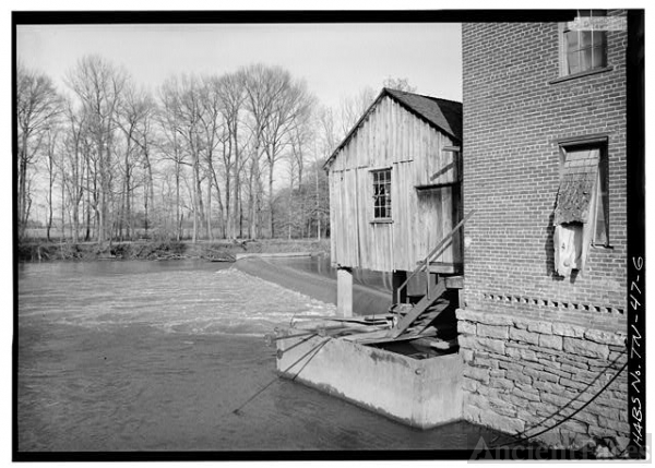 6. DAM BUILT BY MR. KETNER - Ketner Mill, East bank of...