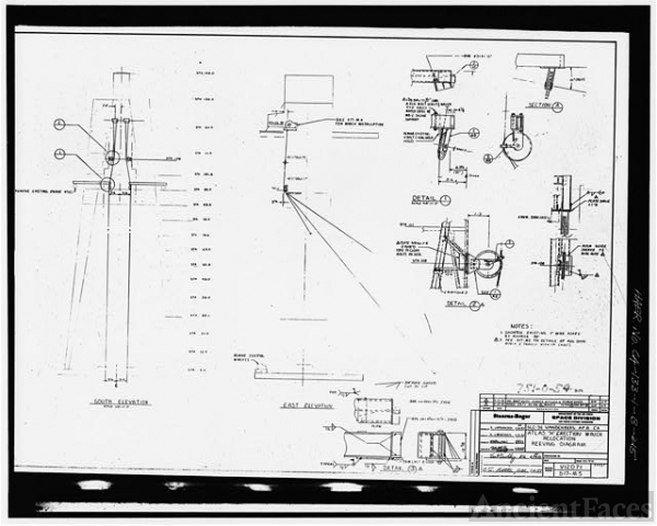 215. Photocopy of drawing (1983 mechanical drawing by... 215. Photocopy of drawing (1983 mechanical drawing by...