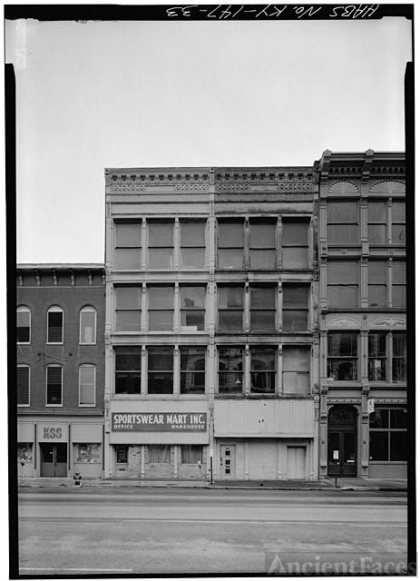 33. 700 Block Main Street, south side of street; view of...
