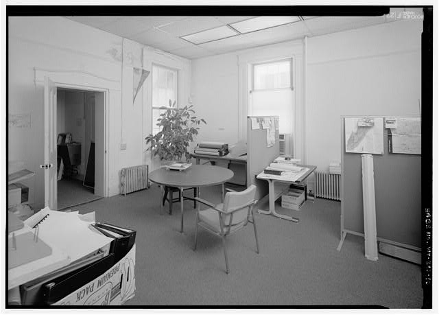 16. FIRST FLOOR INTERIOR VIEW FROM NORTHEAST OF SOUTHWEST...