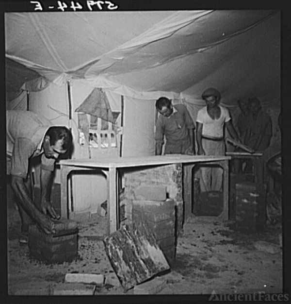 El Shatt, the United Nations Relief and Rehabilitation...