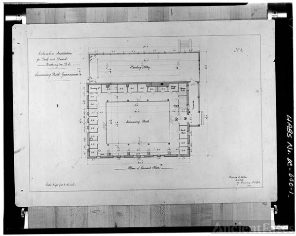 1. SWIMMING, BATH, GYMNASIUM GROUND FLOOR PLAN