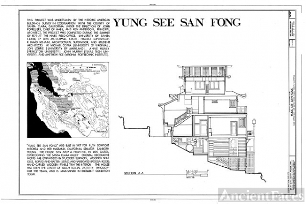 HABS CAL,43-LOSGA,2- (sheet 1 of 6) - Yung See San Fong...