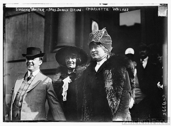 Eugene Walter, Mrs. Donald Brian, and Charlotte Walker