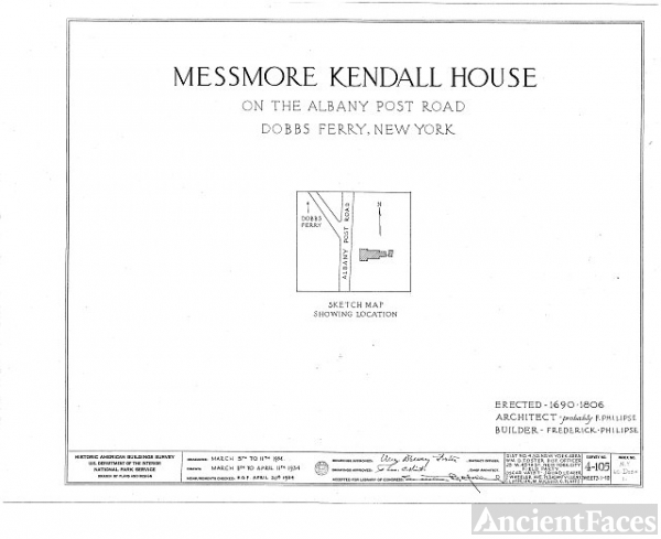HABS NY,60-DOBF,1- (sheet 0 of 10) - Messmore Kendall...