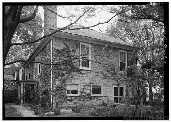 8. WEST WING, NORTH SIDE AND WEST ELEVATION - Belle...