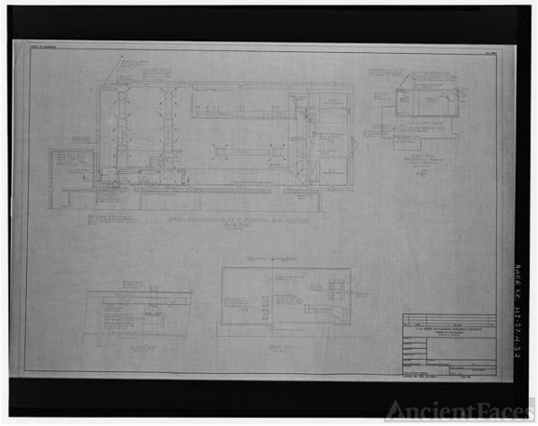 32. Construction Drawing: No Title (floor plan of annex...