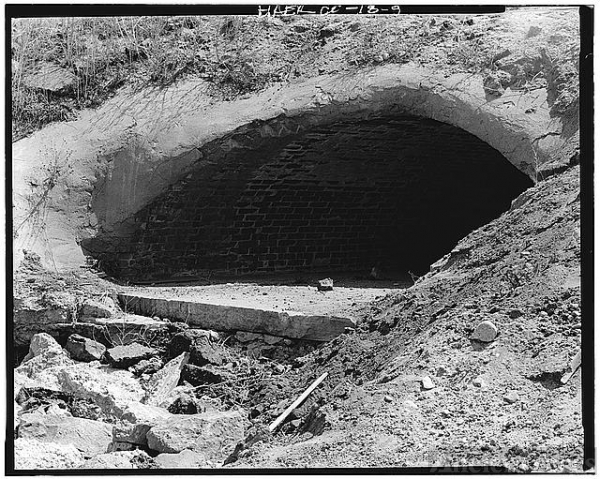 9. OVERFLOW CHANNEL MOUTH, VIEW IS SOUTHEAST.