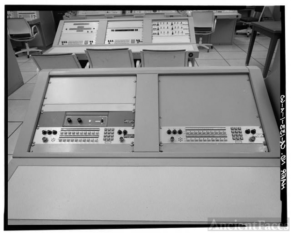 60. DETAIL OF PAYLOAD CONTROL PANEL AT EAST END OF...