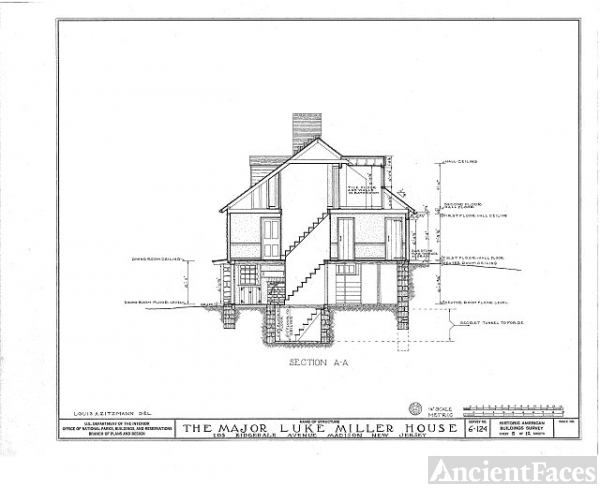 HABS NJ,14-MAD,2- (sheet 5 of 12) - Andrew Miller House,...