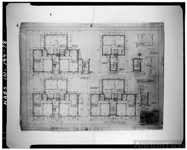 78. Photocopy of drawing A-150 BASIC PLANS, BUILDING Nos....