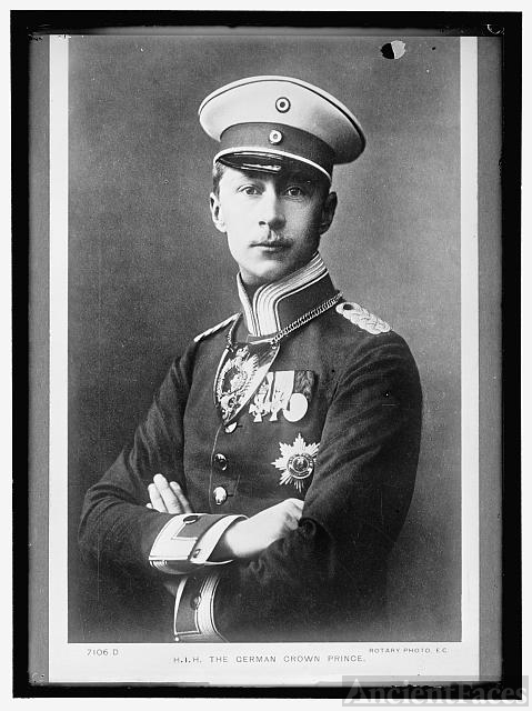 GERMAN ROYAL FAMILY. THE CROWN PRINCE