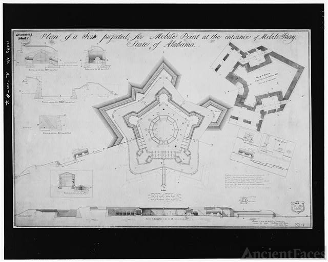 2. PLAN OF FORT, SECTIONS, AND PLAN OF BASTION, n.d.