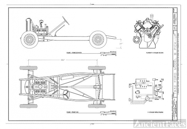HAER AR-61 (sheet 3 of 4) - 1932 Ford Model B Pick-Up,...