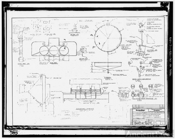 163. Photocopy of drawing (1973 piping drawing by...
