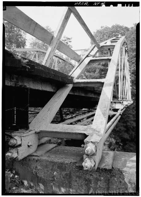 - Whipple Cast & Wrought Iron Bowstring Truss Bridge,...