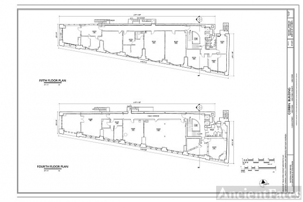 Fourth and Fifth Floor Plans - Corbin Building, 11 John...