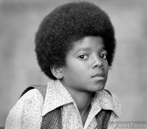 Michael Jackson as a child