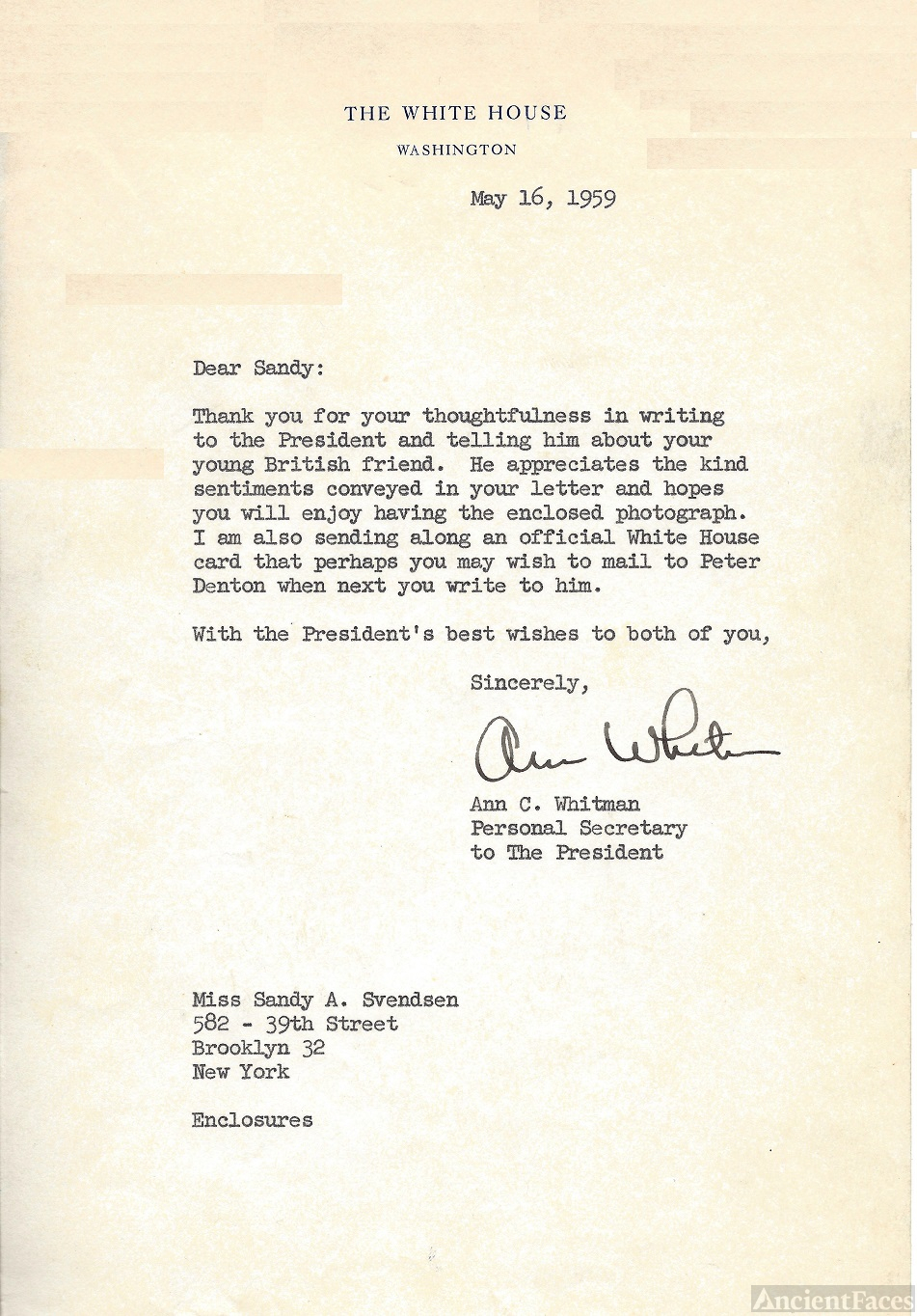 Whitman family photos