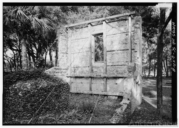 8. DETAIL OF TABBY WALL - Sams Tabby Complex (Ruins),...