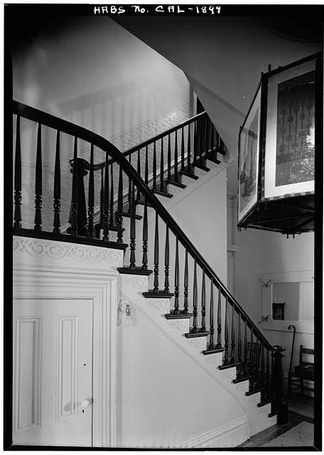 5. October 1960 STAIR HALL - LOOKING NORTH - Governor...