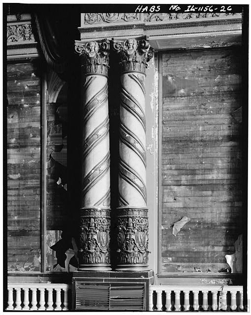 26. 2ND FLOOR, MAIN LOBBY AREA. TYPICAL PAIRED COLUMNS....