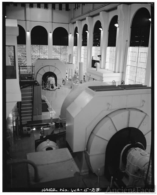 23. INTERIOR VIEW OF POWER PLANT AT POWER STATION,...