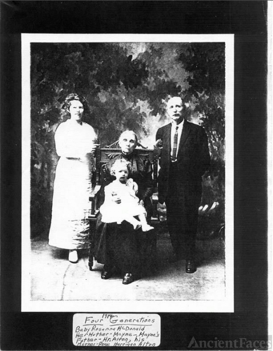 4 Generations of Alton Family