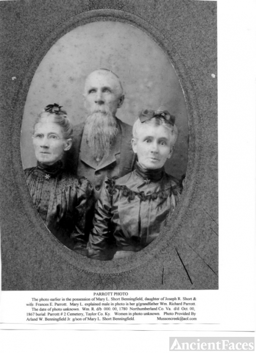 Wm. R. Parrott (born 1780) - Biography and Family Tree | AncientFaces ...