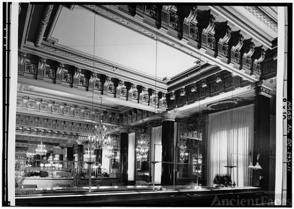 11. INTERIOR, FIRST FLOOR, THE CRYSTAL ROOM (AS SEEN...