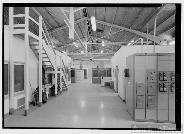 20. VIEW OF TRANSMITTER FLOOR IN BUILDING #2A. NOTE GE...